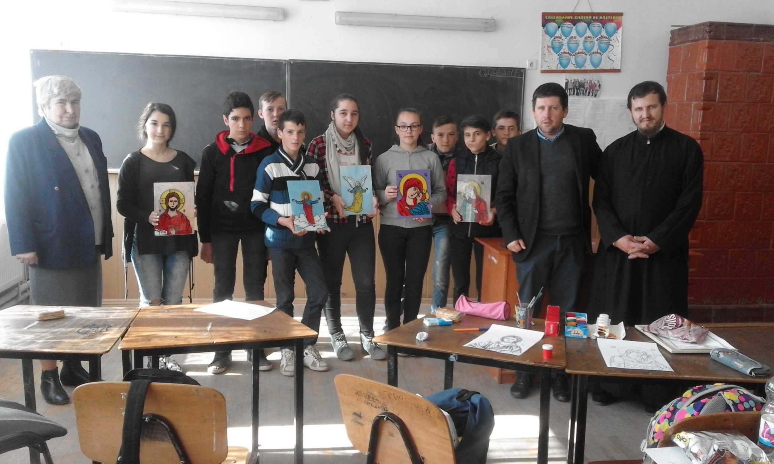 Atelier de iconografie la Parohia Boişoara | Arhiepiscopia Râmnicului